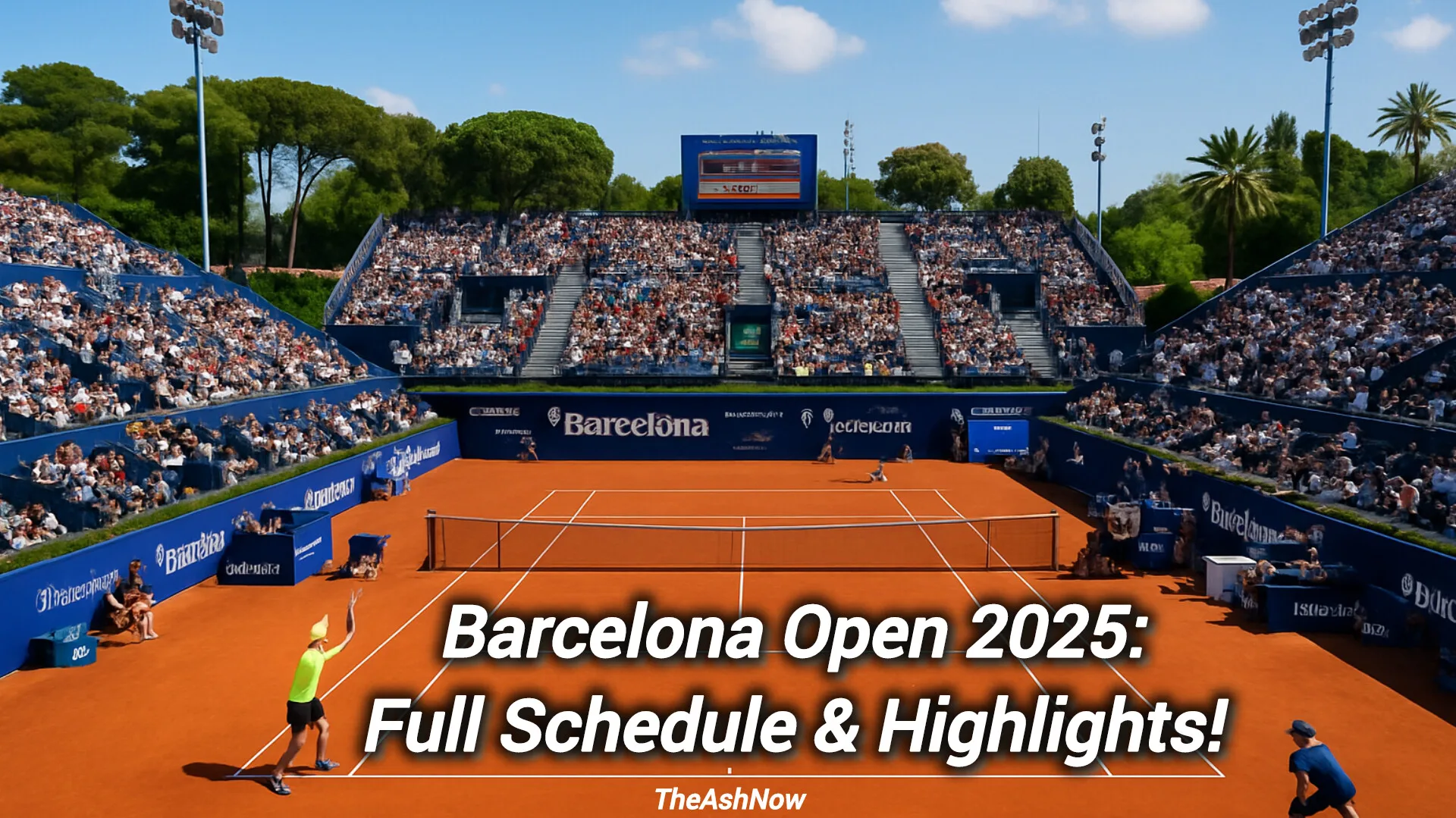 Barcelona Open 2025: Discover The Excitement Of Spain’s Iconic Clay ...