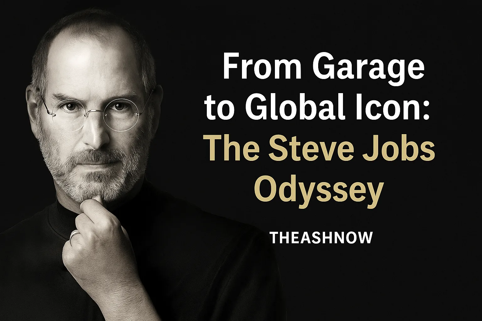 From Garage To Global Icon: The Steve Jobs Odyssey- TheAshNow