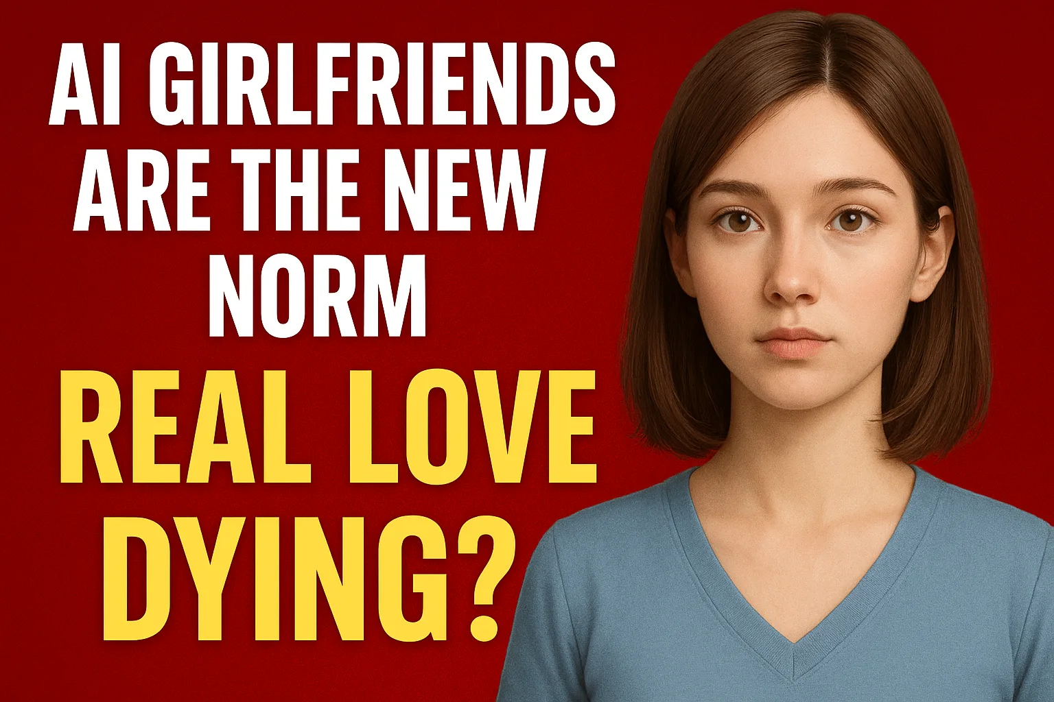 AI Girlfriends Are The New Norm — Is Real Love Dying?- TheAshNow