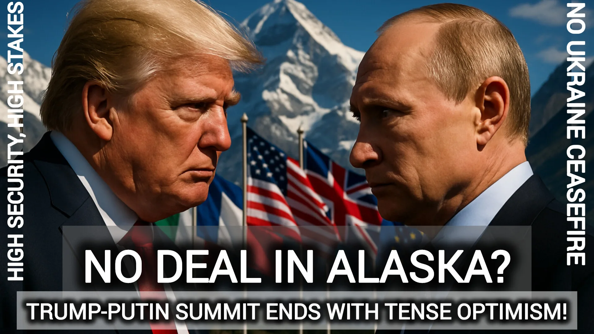 No Deal In Alaska: Trump-Putin Summit Ends With Tense Optimism, No ...