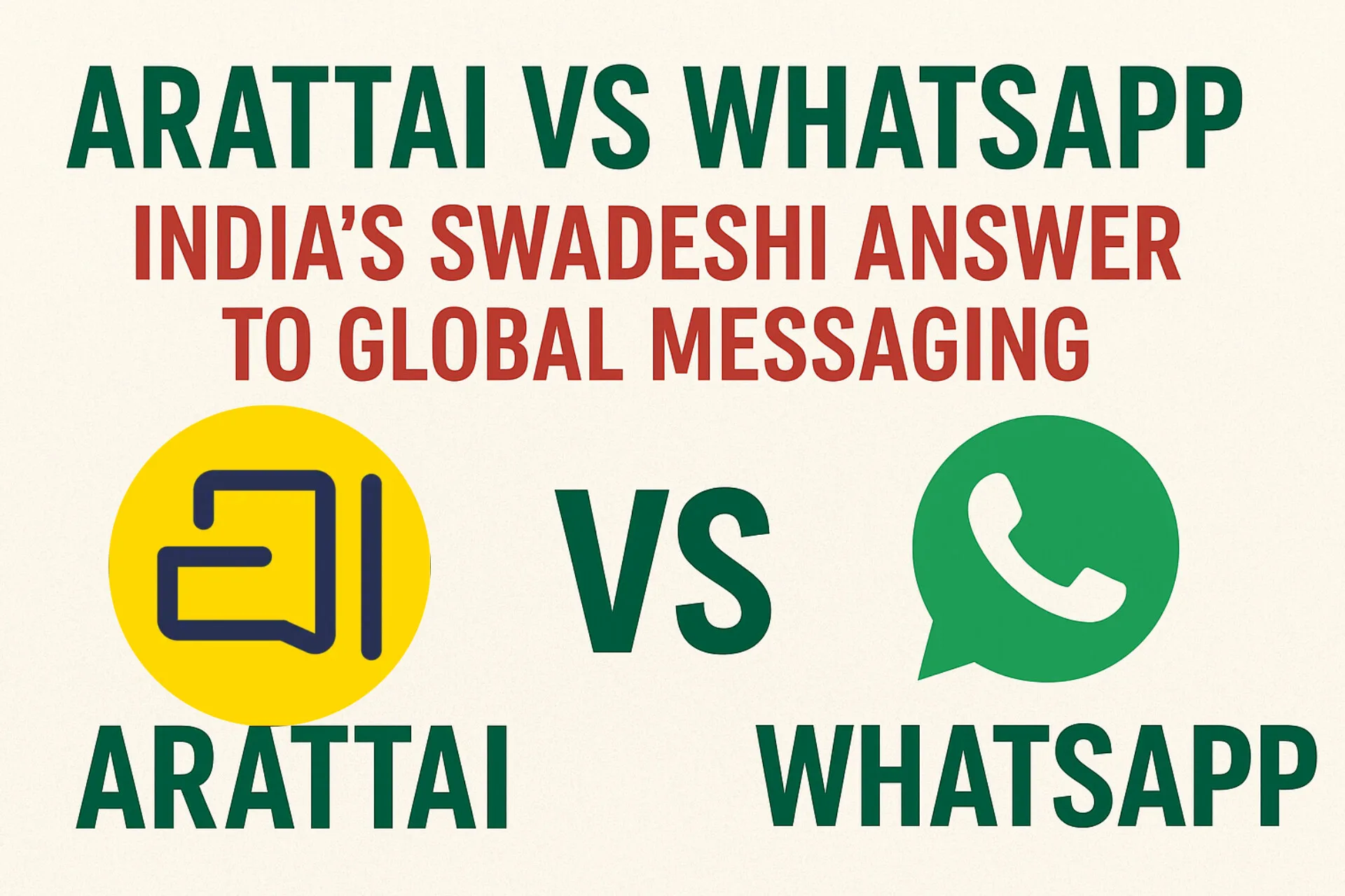 Arattai Vs WhatsApp: India’s Swadeshi Answer To Global Messaging- TheAshNow